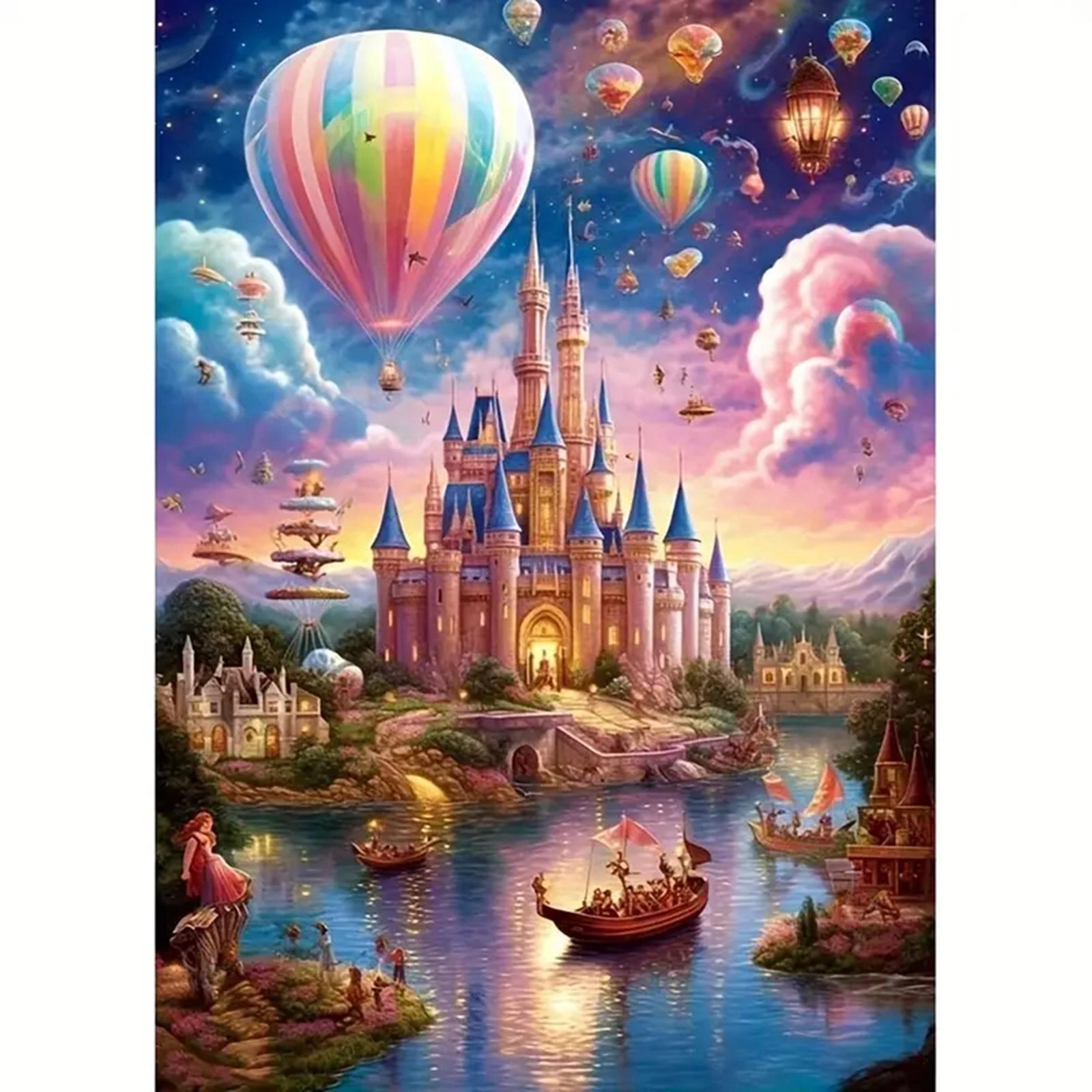 Enchanted Castle Fantasy – DiamondArtKitsUSA
